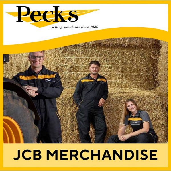 JCB Merchandise, Clothing and Footwear - Pecks Ltd