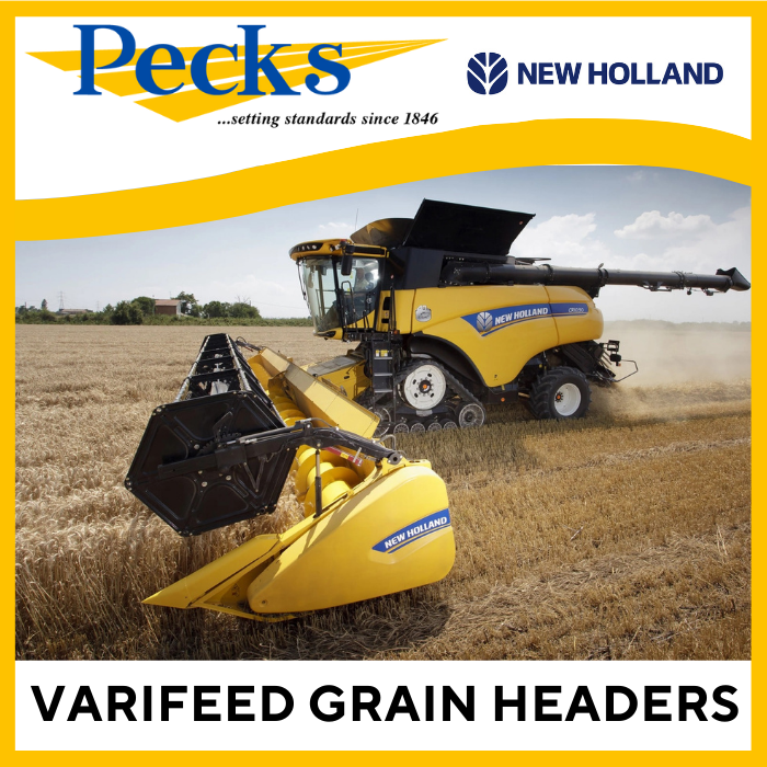 New Holland Varifeed Grain Headers - Pecks Ltd