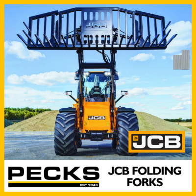 JCB Folding Front Forks - Pecks Ltd